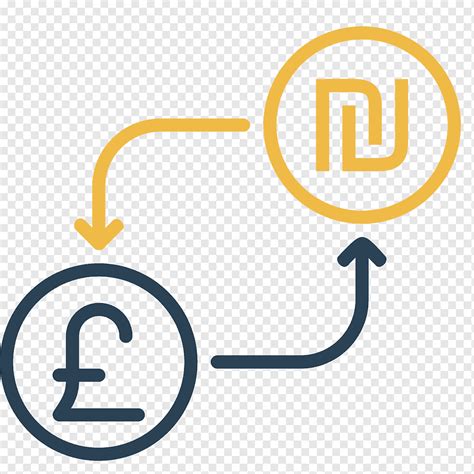 영국 파운드 라인 아이콘으로 통화 돈 변환 세겔 Png Pngwing