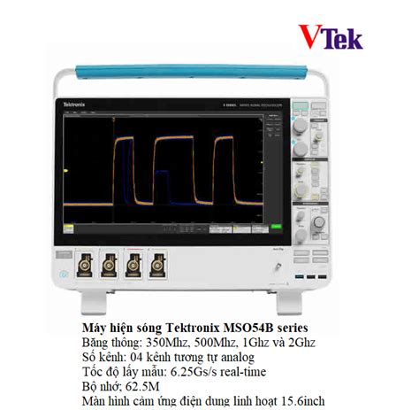 Máy Hiện Sóng Oscilloscope Tektronix Mso54b 5 Bw 500 500mhz 4 Kênh