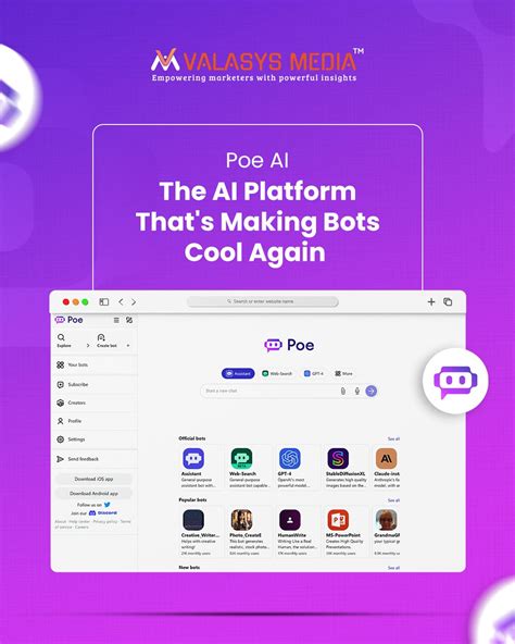 Valasys Media On Linkedin Poeai Artificialintelligence Ai Bots Automation Customerservice…