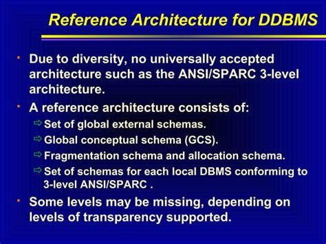 Distributed Database System Ppt