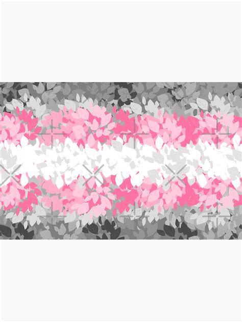 Demigirl Pride Flag Sticker By Lemontea Art Redbubble