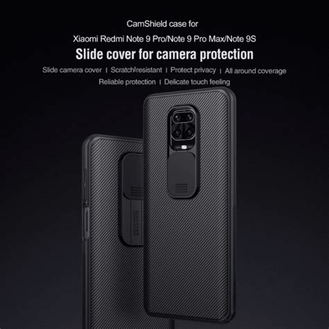 Coque Nillkin Pour Xiaomi Redmi Note S Note Pro Note Pro Max Antichoc Antid Rapant Avec