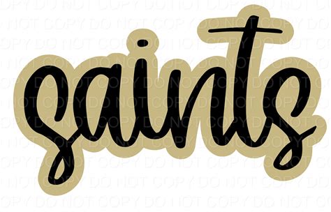 Saints Script Outline Direct To Film House Of Personalization