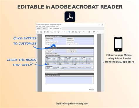 Work Accident Report Form Work Incident Report Form Work Injury Report Accident Report