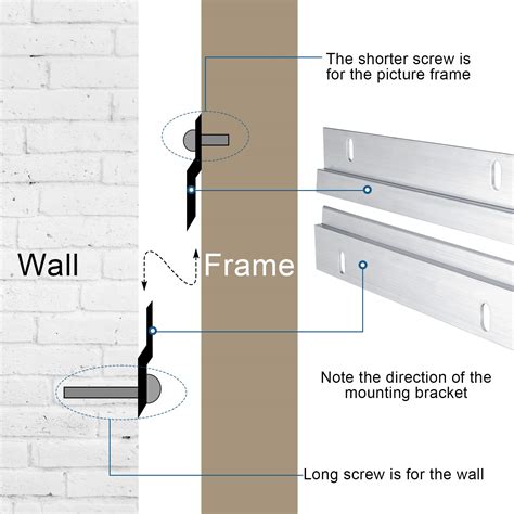 48 Pack French Cleat Hanger Headboard Wall Mounting