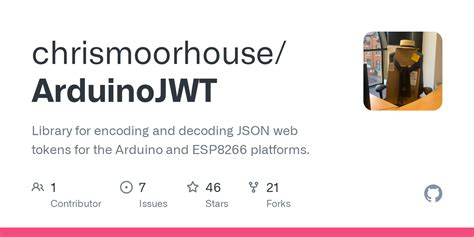 Github Chrismoorhouse Arduinojwt Library For Encoding And Decoding Json Web Tokens For The