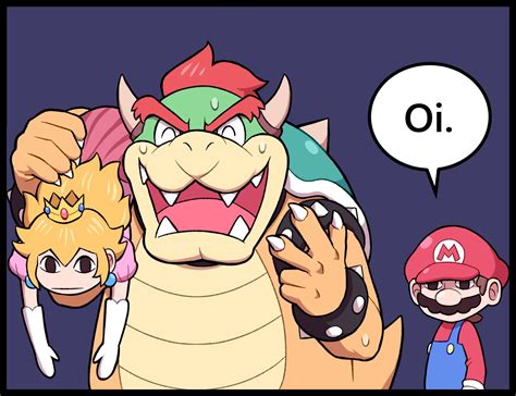 Princess Peach Mario And Bowser Mario Drawn By Ayyk92 Danbooru