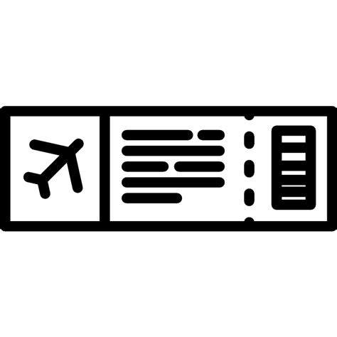 Boarding Pass Vector Svg Icon Svg Repo