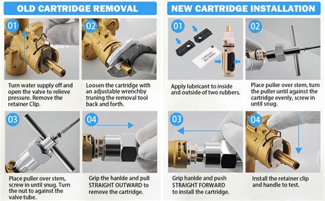 1222 Replacement Cartridge With Removal Tool 104421 Tub And Shower