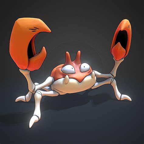 Krabby Pokemon Obj