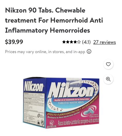 have anyone tried this product from online walmart r hemorrhoid