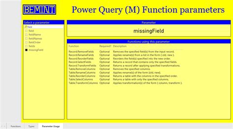 Solved Power Query M Functions Dashboard Allowed To P