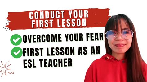 Teaching Your First Lesson Tips For New Esl Tutors Youtube