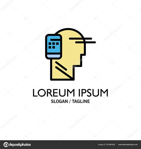 Communication Connected Human Mobile Mobility Business Logo Stock Vector Image By ©flatart