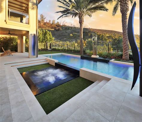 Organic Modern Spa Like Backyard Pool Design Artofit