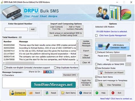 Multi USB Modem SMS Sender Download Review
