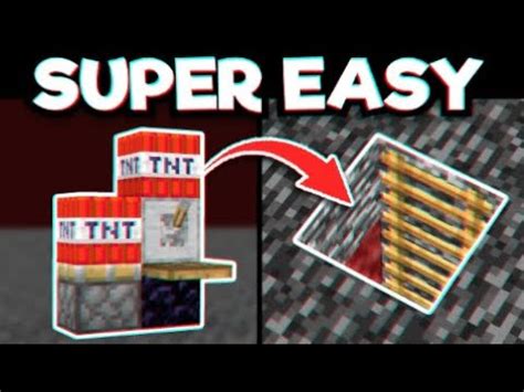 How To Get Above Nether Roof And Break BEDROCK YouTube