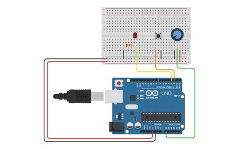Circuit Design Pot Controlled Led W Bump Tinkercad