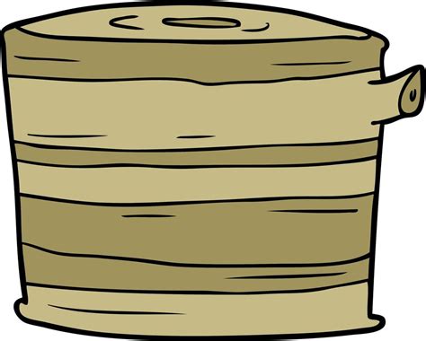 Cartoon Tree Stump 12467177 Vector Art At Vecteezy