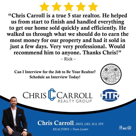 chris carroll on linkedin hearing reviews from clients is always a