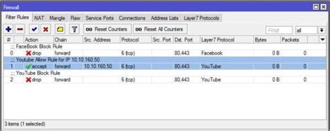 Mikrotik Block Website Facebook Youtube Etc System Zone