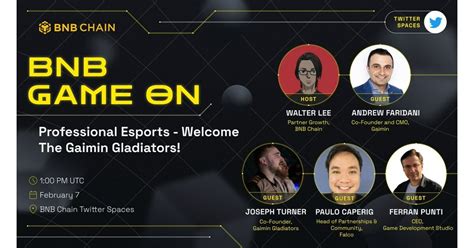 Gaimin And Bnb Chain Ama To Bolster Web3 Esports Growth Initiatives
