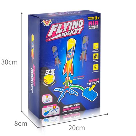 점프 쿵쿵 로켓 발사기 장난감 어린이 유아 야외 뒤뜰 게임 활동 거품 로켓 생일 선물 소년 소녀 Hello
