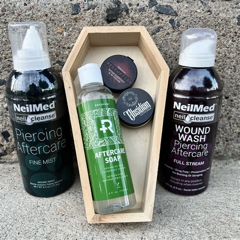 Piercing And Tattoo Aftercare — Obsidian Parlor