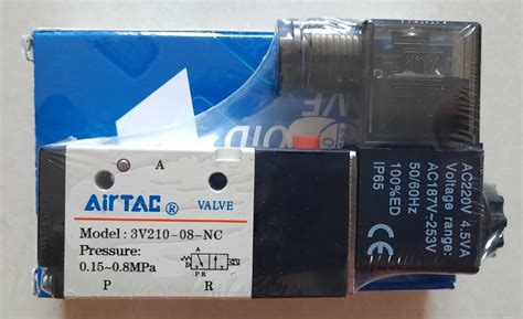 VAN ĐIỆN TỪ KHÍ NÉN 3V210-08-NC , AIRTAC - PHONG VÂN, cung cáp các loại ...