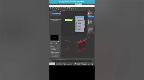 creating balcony railings with railclone in 3ds max shorts 3dsmax