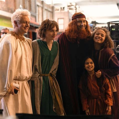 Good Omens Cast Michael Sheen And David Tennant