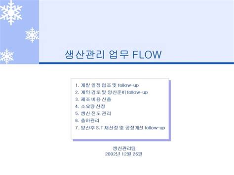 Flowchart 양식 서식샘플 문서자료