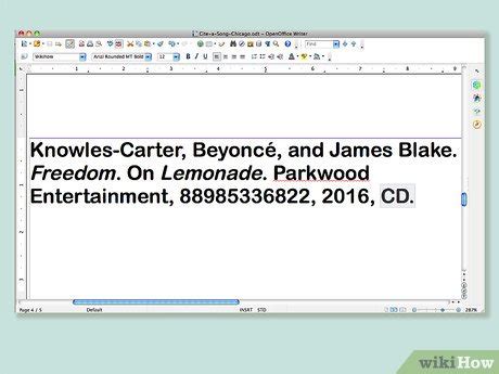 How To Cite A Song In MLA APA Chicago Style