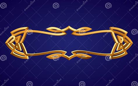 Frame Medieval Game Ui Empty Rectangle Frame In Old Style Interface