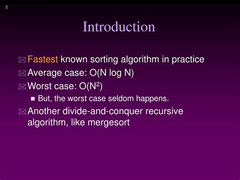 Ppt Quicksort Powerpoint Presentation Free Download Id6904992