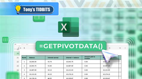 how to use the getpivotdata function in microsoft excel