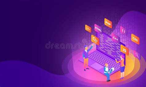 Analyst Or Developer Searching The Problem On Laptop Different Stock