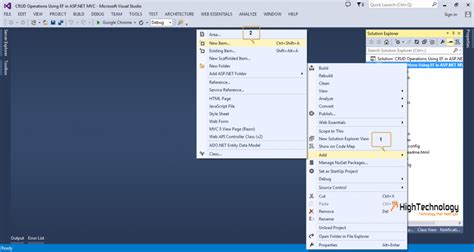 CRUD Operations Using Entity Framework In ASP NET MVC