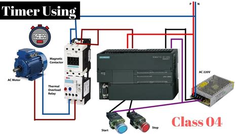 Siemens S7 200 Plc Tutorial Bangla How To Use On Delay Timer Of