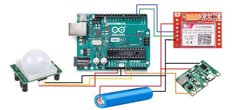 Gsm Based Home Security System Arduino Project Hub