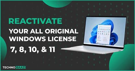 reactivate your all original windows license key 7 8 10 and 11