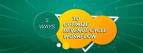 5 Ways To Optimize Revenue Cycle Workflow Prgmd Inc