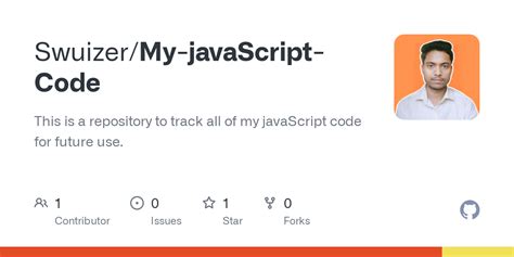 Github Swuizermy Javascript Code This Is A Repository To Track All