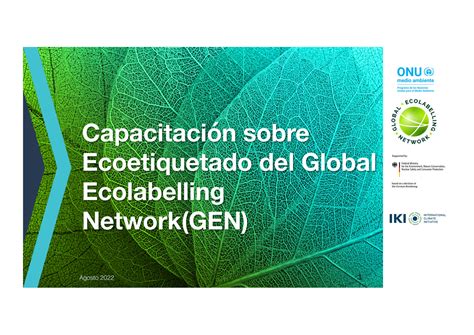 Global Ecolabelling Network Module 5 Spanish Page 1 Created With