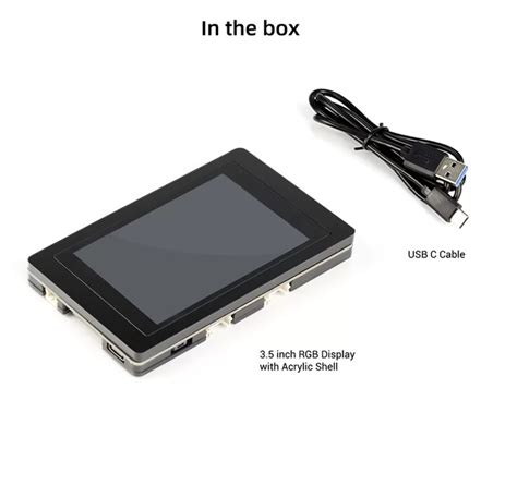 Elecrow Esp32 Terminal With Esp32 3 5 Inch Parallel 480×320 Tft Capacitive Touch Rgb Display Rgb