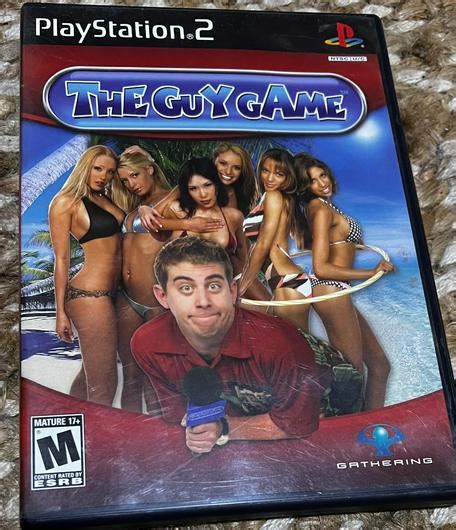 The Guy Game Item Box And Manual Playstation 2