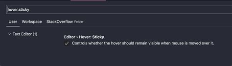 Vs Codes Documentationintellisense Popup Disappears On Mouse Over Stack Overflow