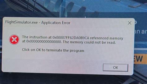 CTD After Update Microsoft Store Crashes CTDs Microsoft Flight Simulator Forums