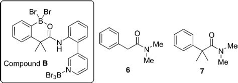 Inset The Unobserved Ortho Borylation Isomer B Right Compounds 6