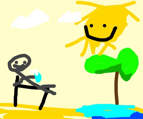 Cute Beach Drawception
